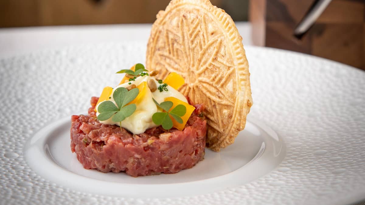Rezept: Tatar vom Angus-Rind & Bergkartoffel-Espuma