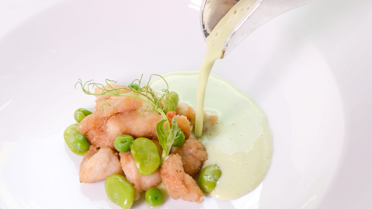 Rezept: Erbsensüppchen mit Milken, Bären, Utzenstorf