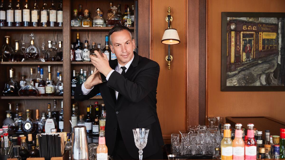 Sommer-Cocktails mit Swiss Mountain Spring von Thomas Huhn, Les Trois ...