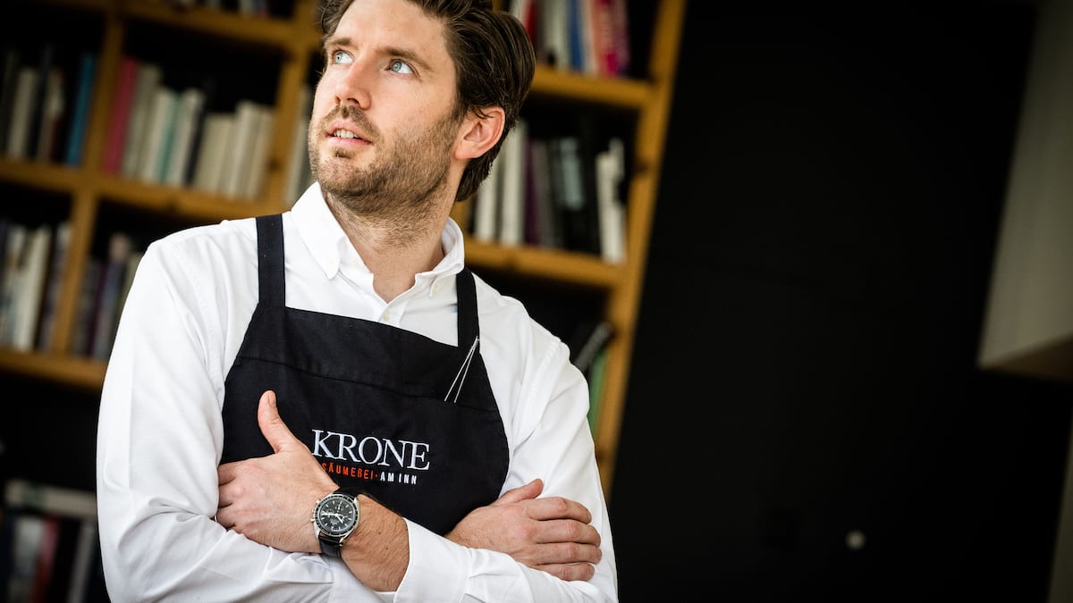 Küchenchef James Baron von der Krone La Punt im Interview | GaultMillau