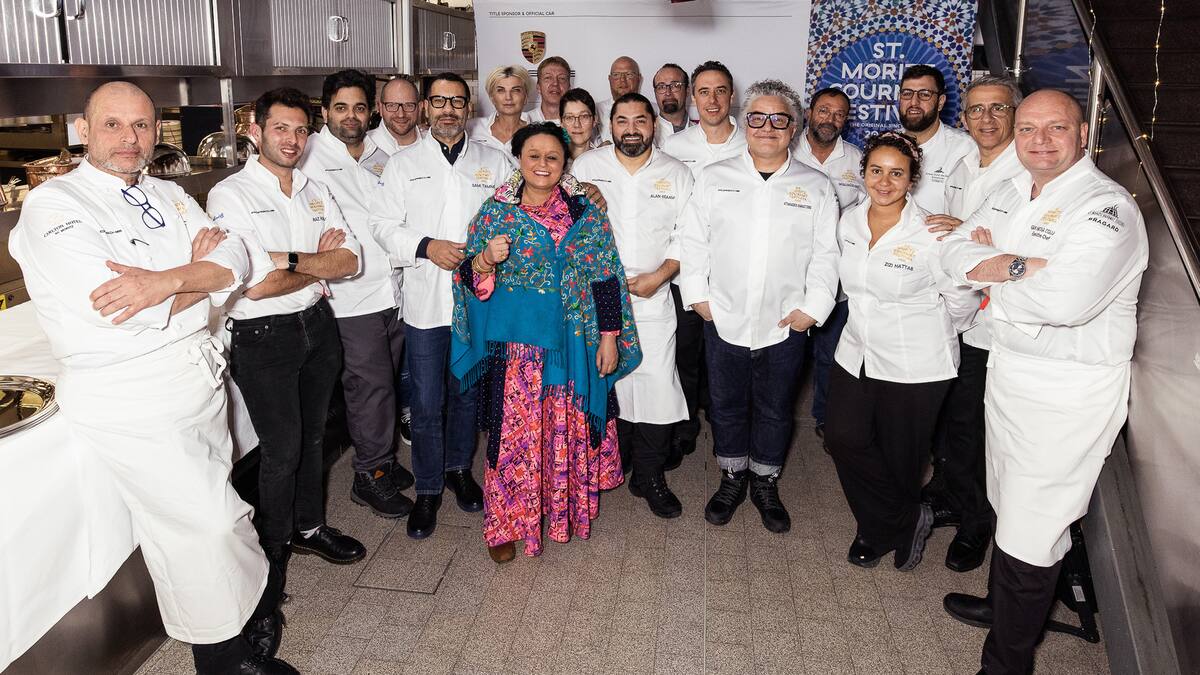 Kitchen Party am St. Moritz Gourmet Festival: Disco, Champagner ...