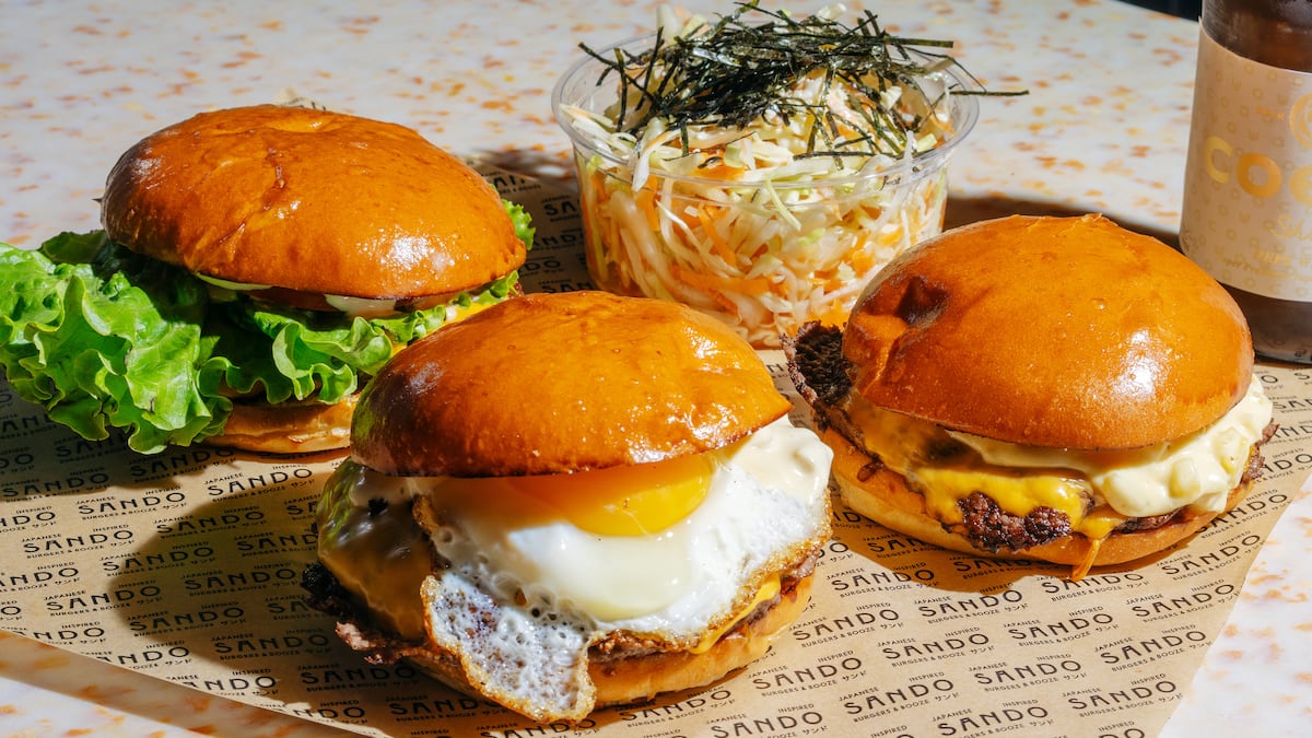 «Sando» – Smash Burger mit japanischem Twist | GaultMillau