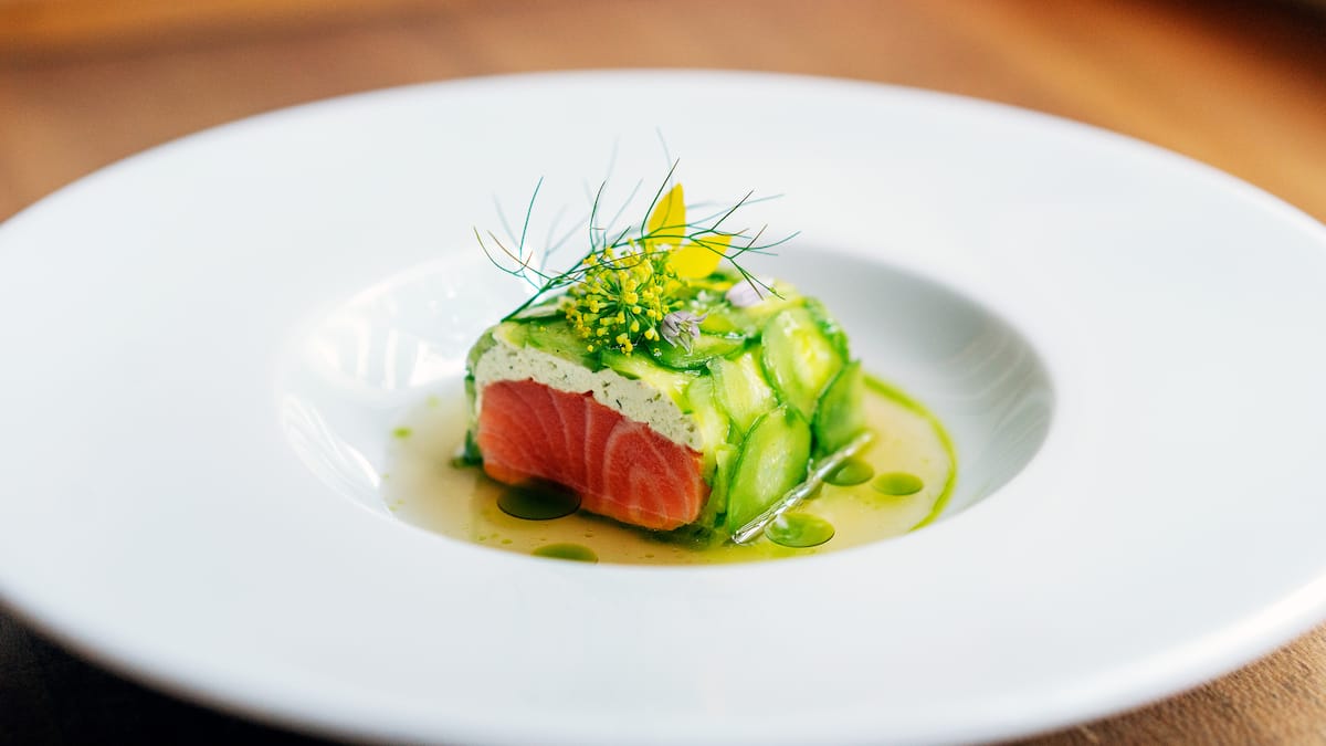 Lachs Rezept von David Heimer aus dem Restaurant Josef Zürich