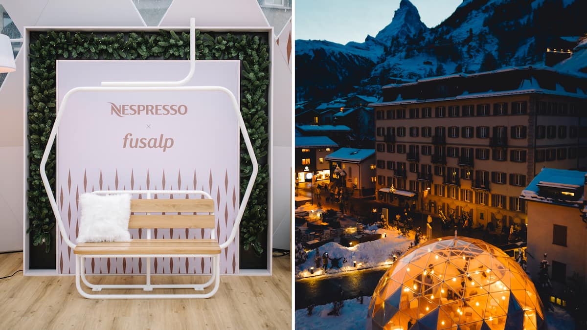 Nespresso x Fusalp: un Dôme au pied du Cervin | GaultMillau