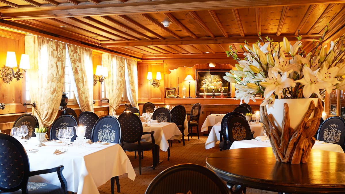 Restaurant Gstaad Palace | GaultMillau