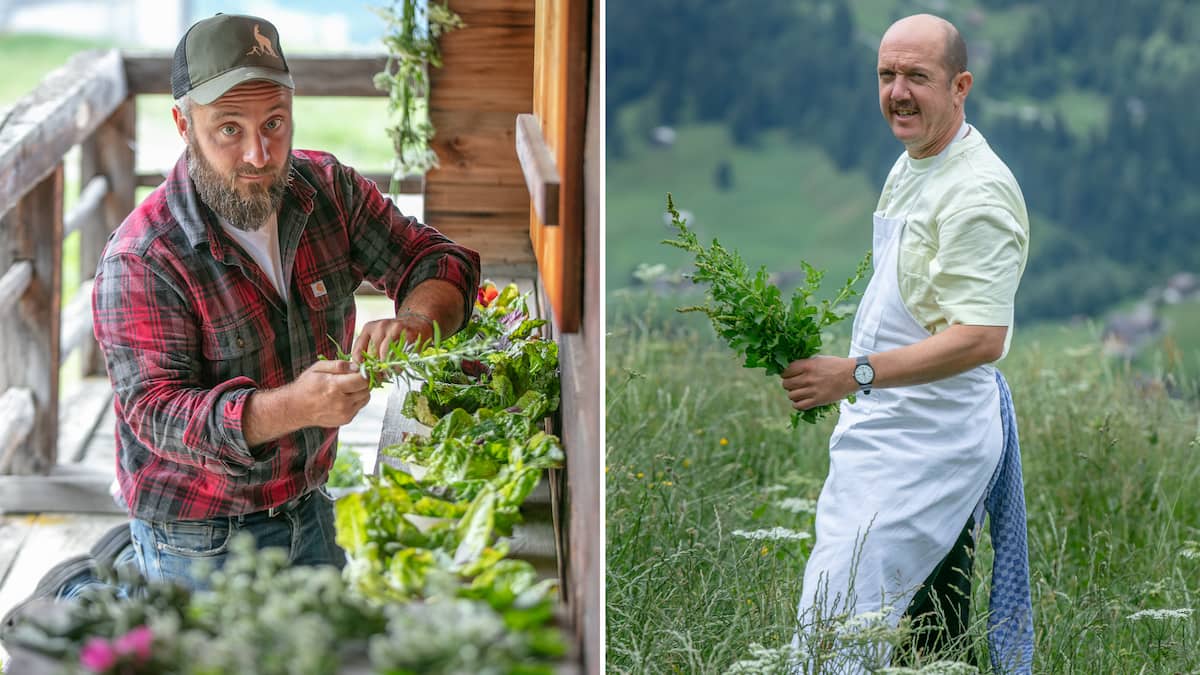 Alphütten-Party! Chef Nicolas & sein Gärtner | GaultMillau