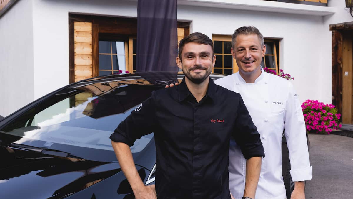 Die Stars am Mercedes-Event in Abländschen? Guy Ravet, Ivo Adam ...