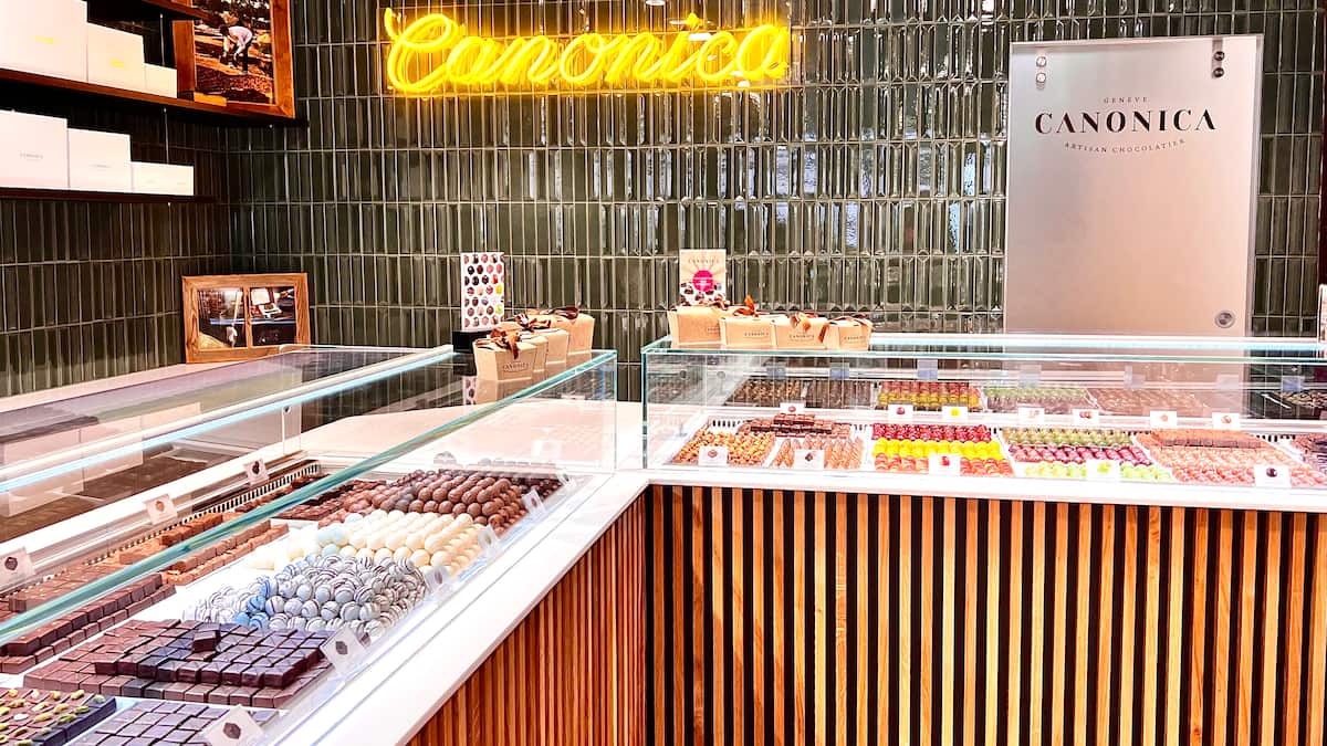 Canonica chocolaterie: ouverture en ville de Genève | GaultMillau