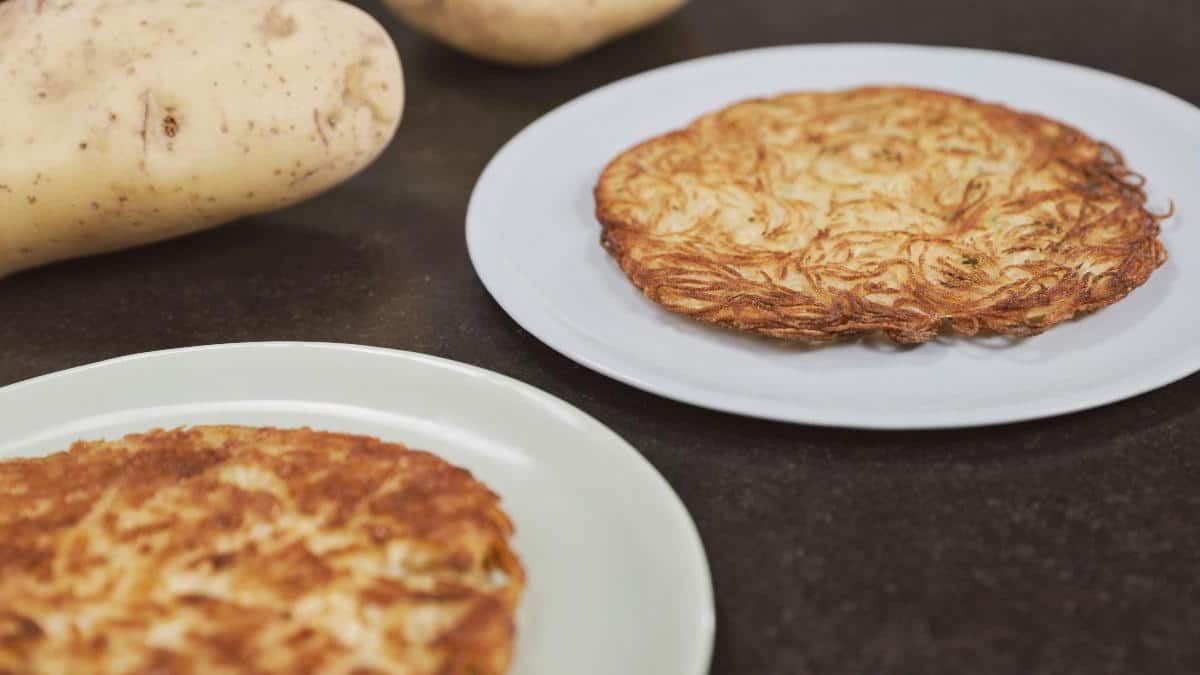 Rezept: Schweizer Rösti & Rösti mit rohen Kartoffeln Andreas Caminada