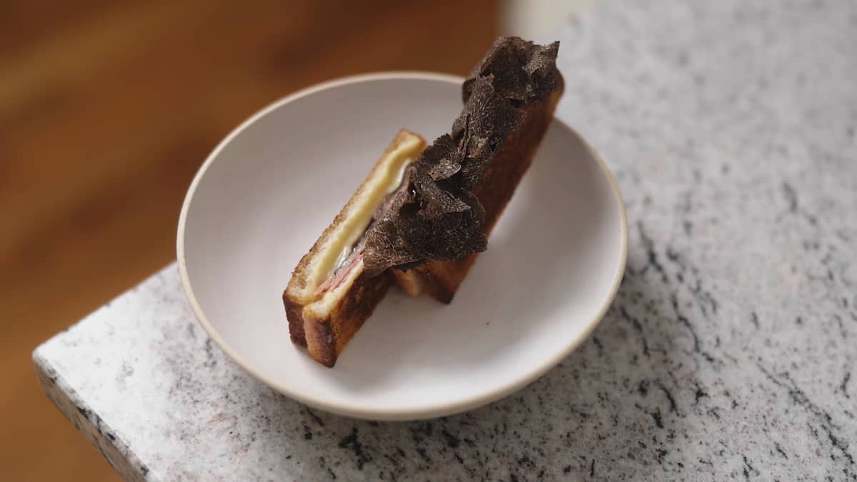 Schinken-Käse-Toast by Silvio Germann | GaultMillau